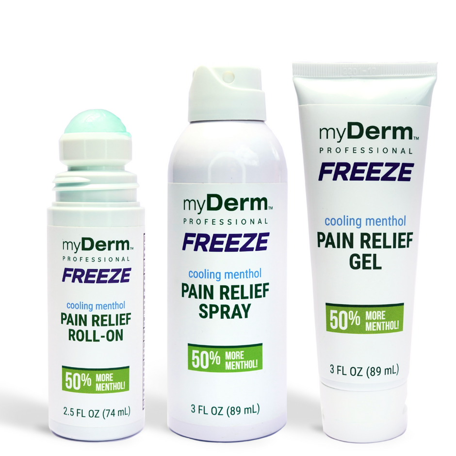 Clinical Sun Care & Pain Relief Formulas - myDerm