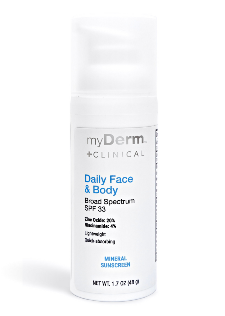Clinical Sun Care & Pain Relief Formulas - myDerm